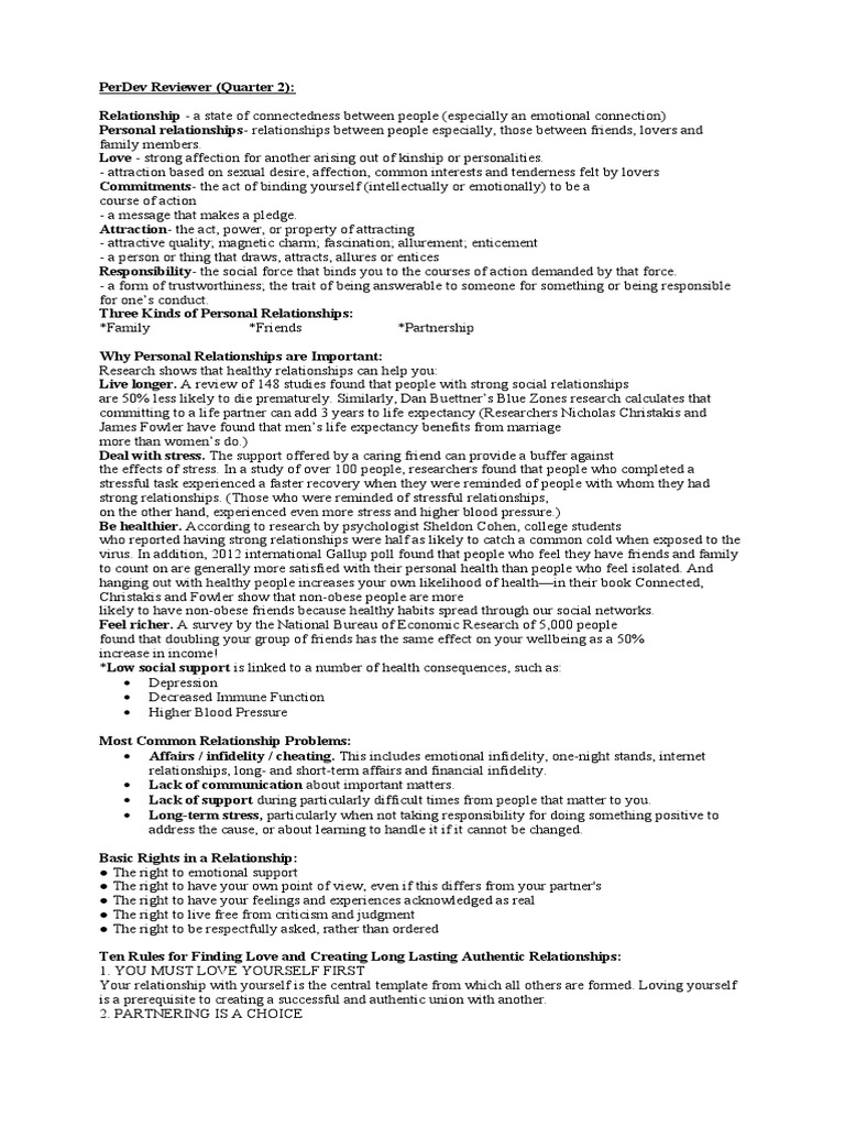 PerDev Reviewer | PDF | Servant Leadership | Family