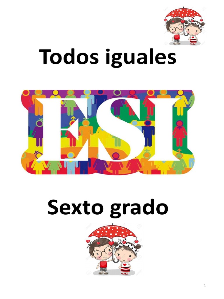 Comparto 'Cuadernillo de ESI 6to Grado' Contigo | PDF | Educación ...