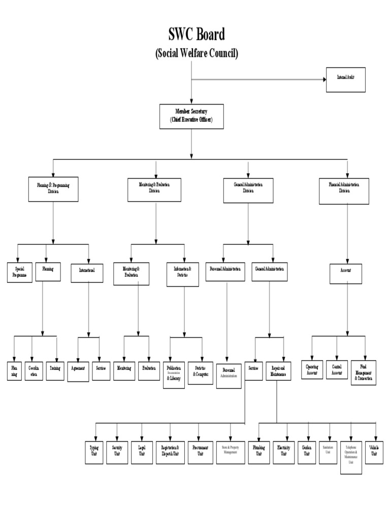SWC Organizational Structure Overview | PDF | Business | Economies