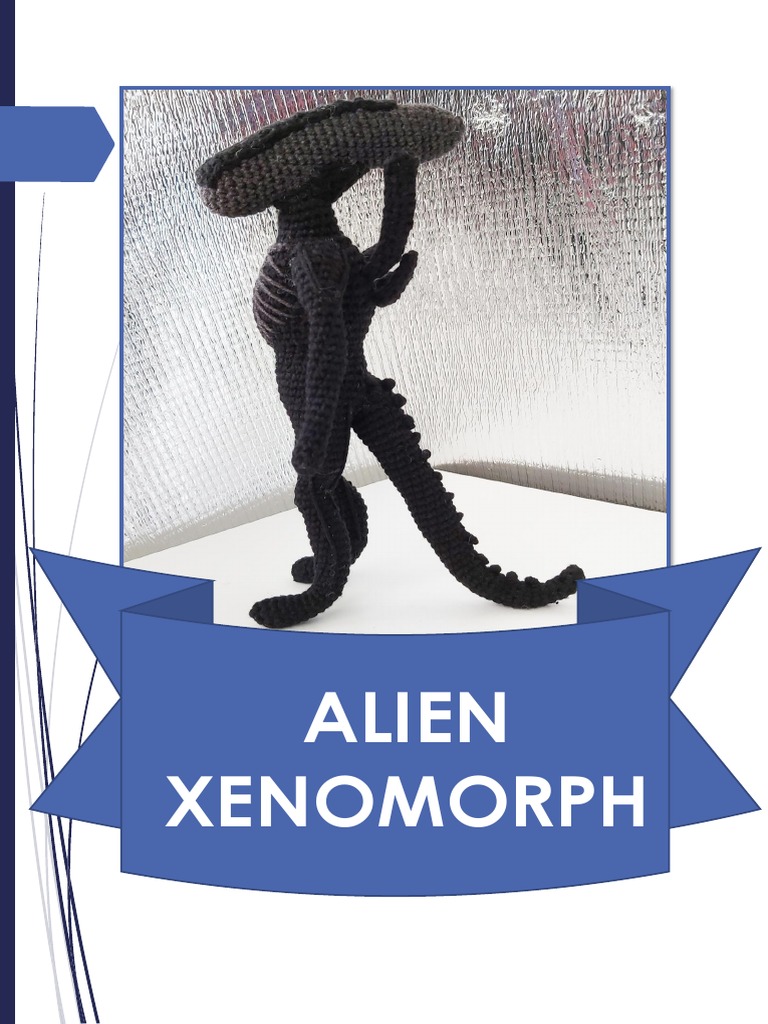 Alien | PDF | Crochet | Textile Arts