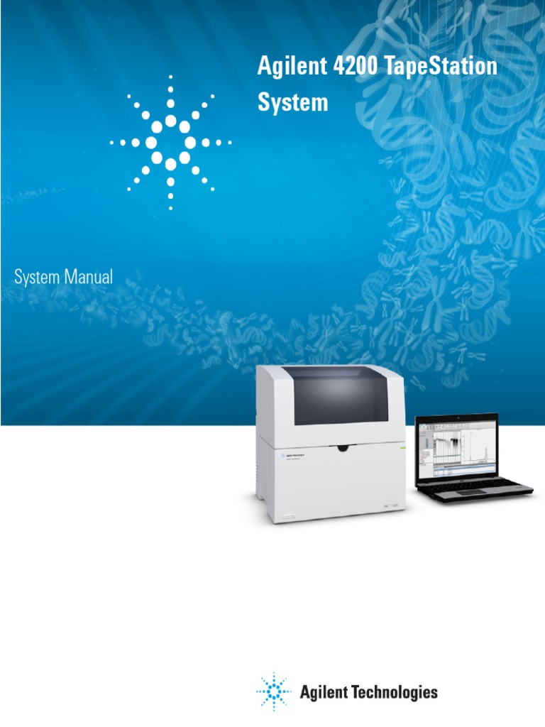 4200-TapeStation_SystemManual | PDF | Gel Electrophoresis | Ac Power ...