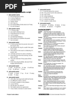 Project - 3 Unit 2 Answer Key and Audio Script | PDF | Space Programs | Flight