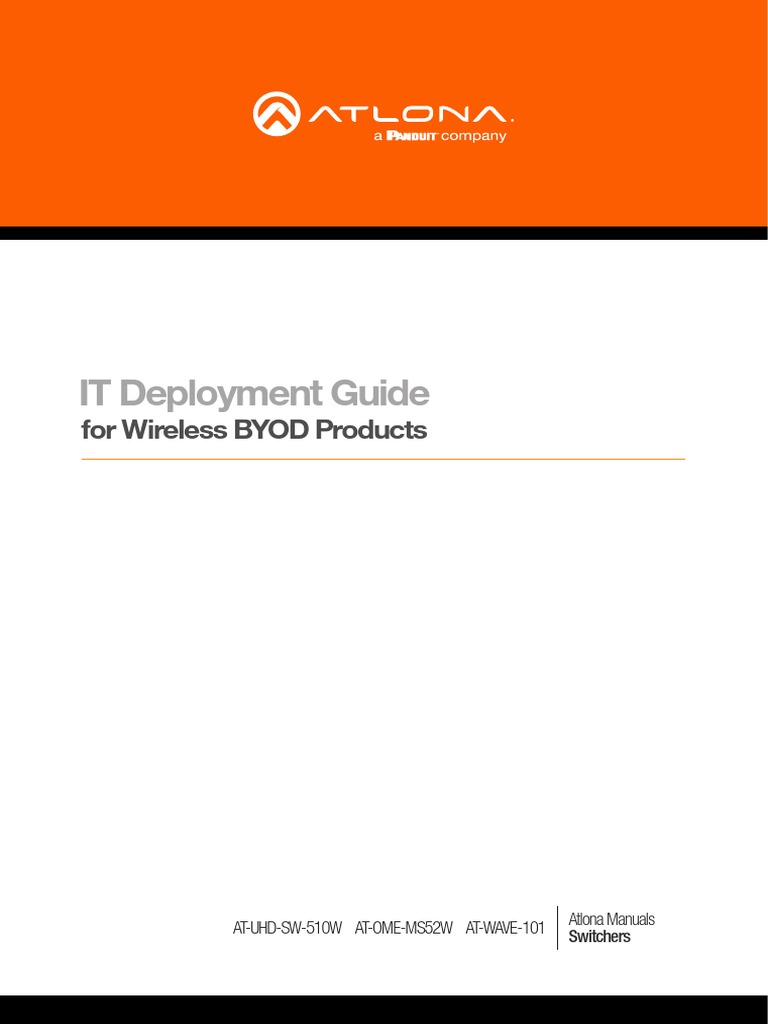BYOD IT Deployment Guide | PDF