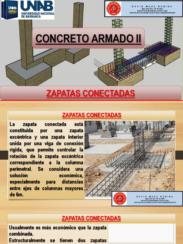 Diseño de Zapatas Conectadas | PDF