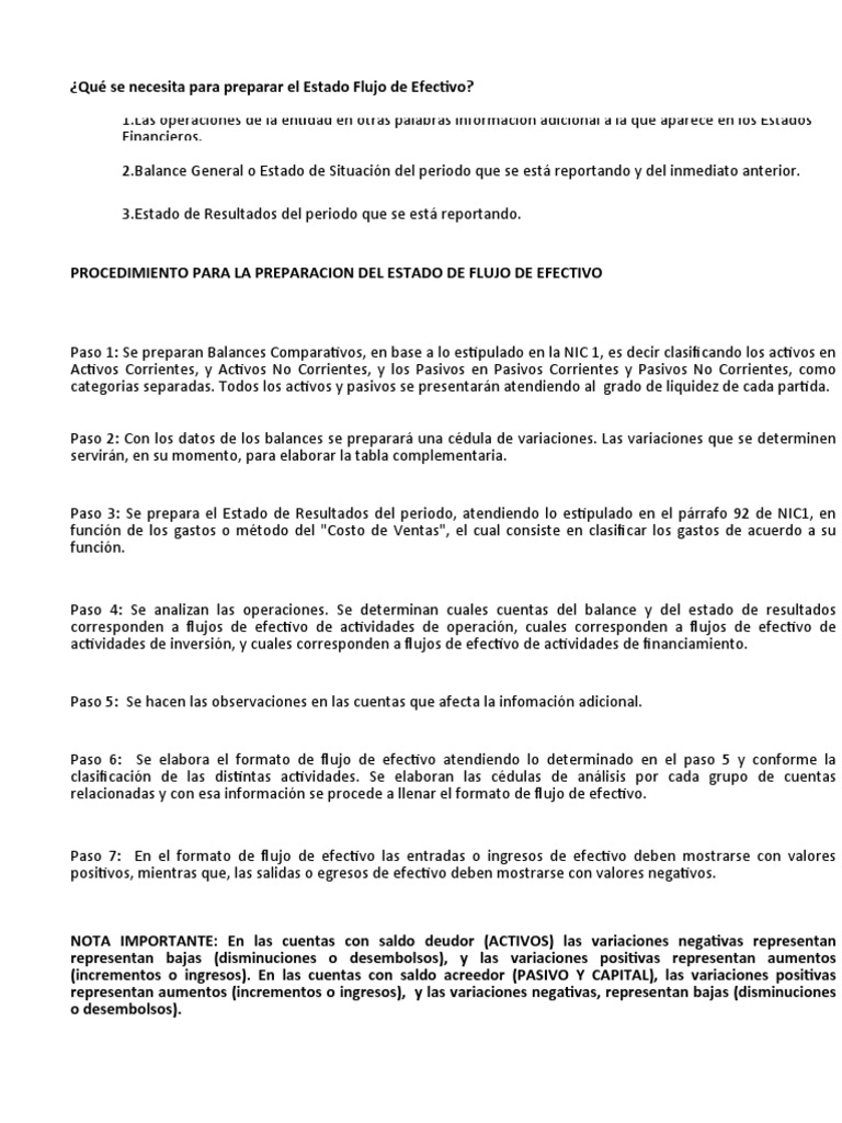 Práctica #2 Sobre Estructura de Ee FF Integrados, Estado de Flujo de Efectivo | PDF | Estado de ...