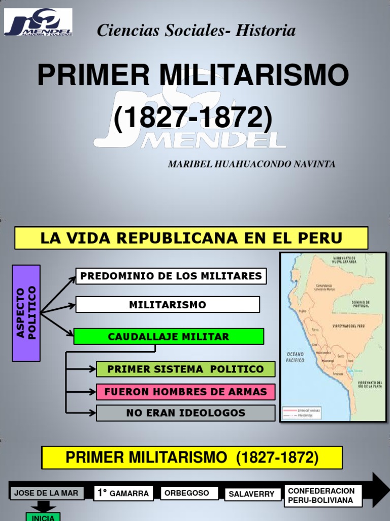 Primer Militarismo Terminado-16220643993 | PDF | Comunidad andina | América del Sur