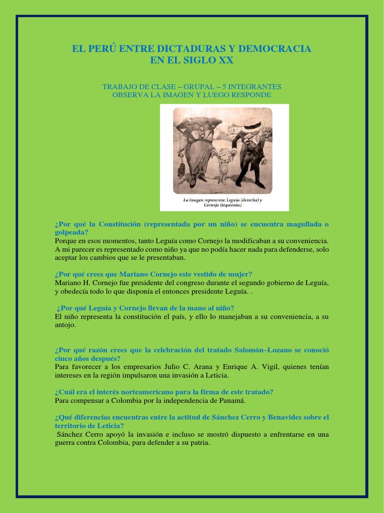 TAREA HISTORIA Autoritarismo y Democracia JULIA LEYVA VASQUEZ | PDF