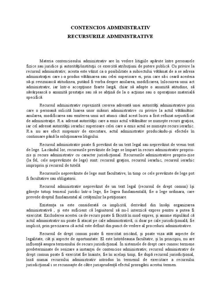 Contencios Administrativ | PDF