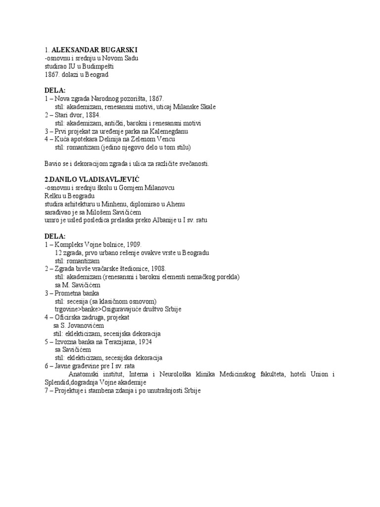 Skripta Za Kolokvijum | PDF