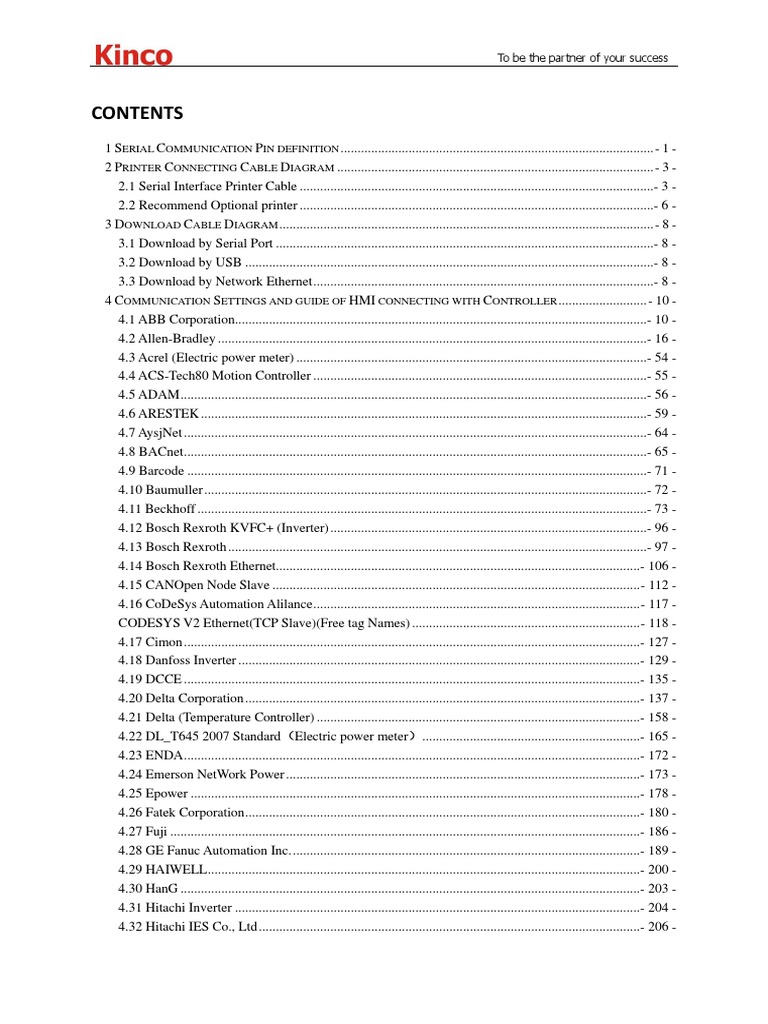 HMI and PLC Connecting Guide | PDF | Printer (Computing) | Programmable Logic Controller