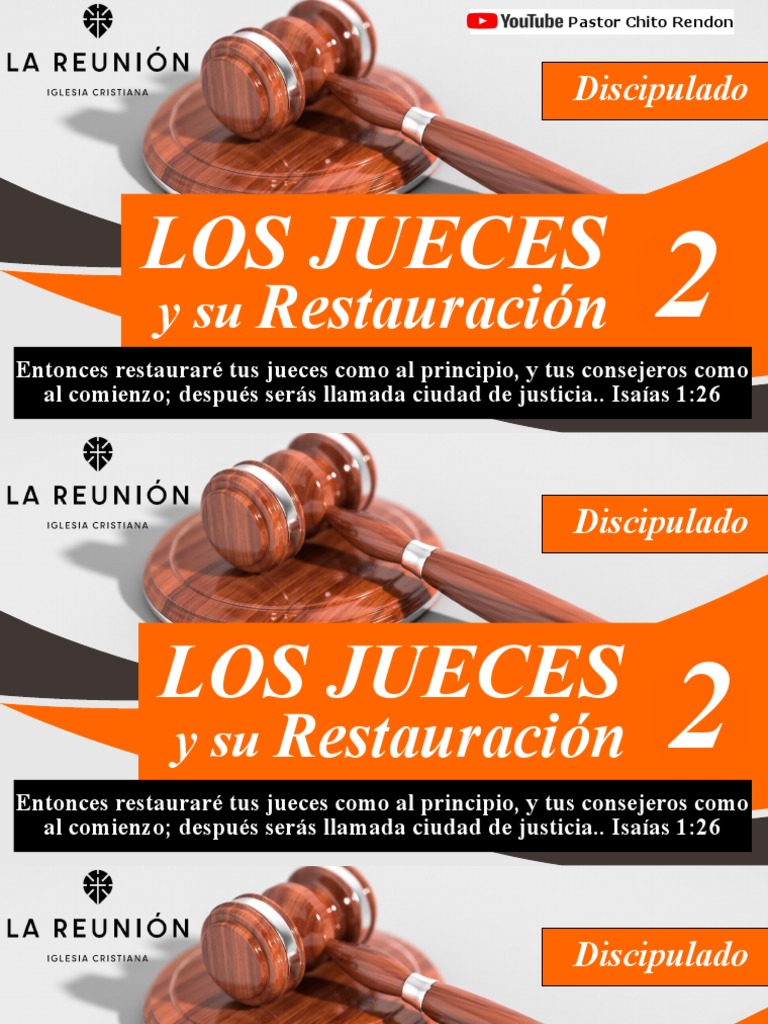 Los Jueces y Su Restauración 2 | PDF | Pueblo bíblico | Gente del ...