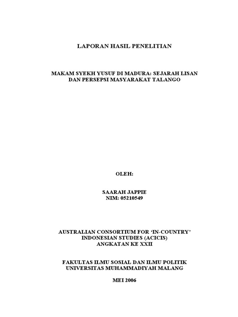JAPPIE Saarah | PDF JAPPIE Saarah | PDF