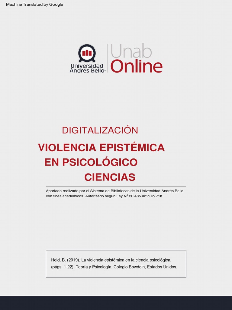Psia110 - s1 - Help3 TRADUCIDO | PDF | Discriminación y relaciones ...