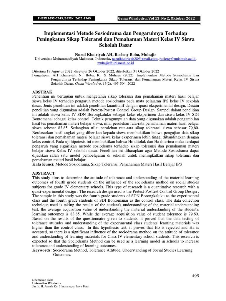 Artikel 10 Nurul Khairiyah (495-504) | PDF