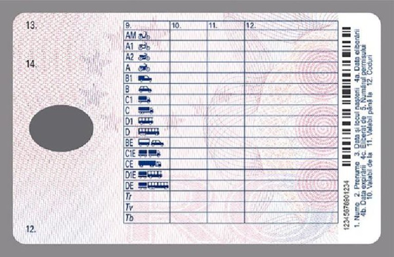Permis de Conducere Romania Verso | PDF