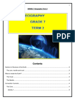 Grade 7 Geography Term 2 | PDF | Volcano | Plate Tectonics