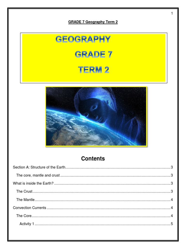 Grade 7 Geography Term 2 | PDF