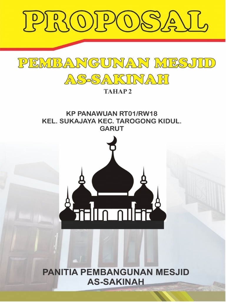 Proposal Masjid | PDF
