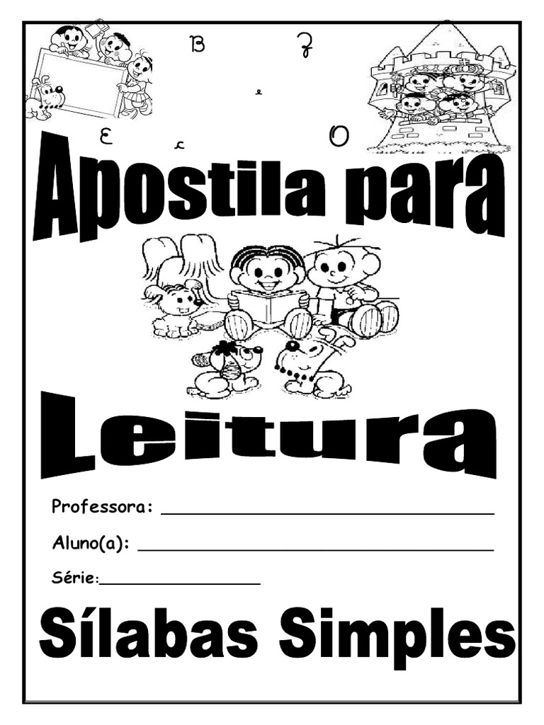 Apostila de Leitura - Sílabas Simples | PDF