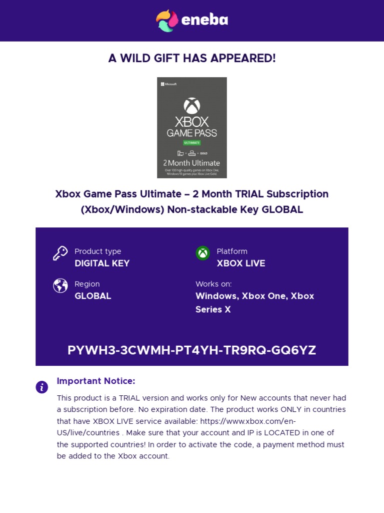 Get Your Product - ENEBA | PDF