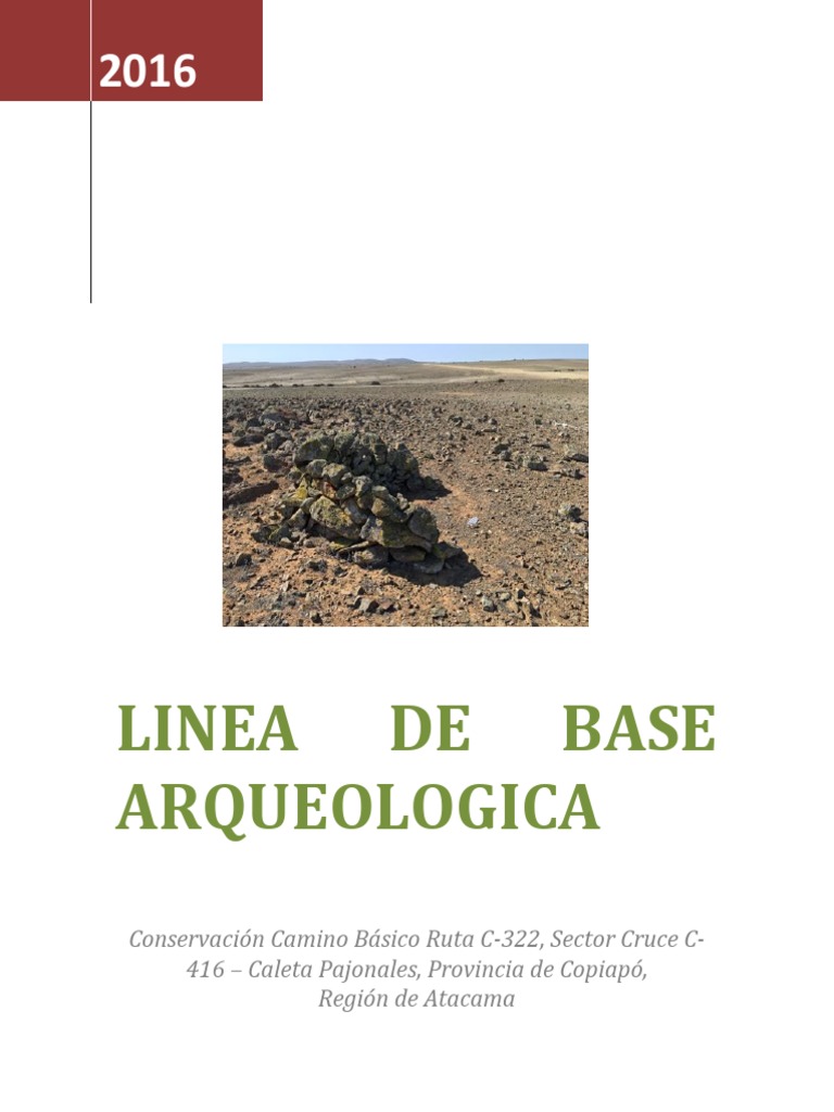 Linea de Base - Ruta C 322 | PDF | Chile | Patrimonio cultural