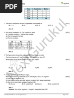 Imo Sample Paper Class-8 2025-26 | PDF | Mathematics | Algebra