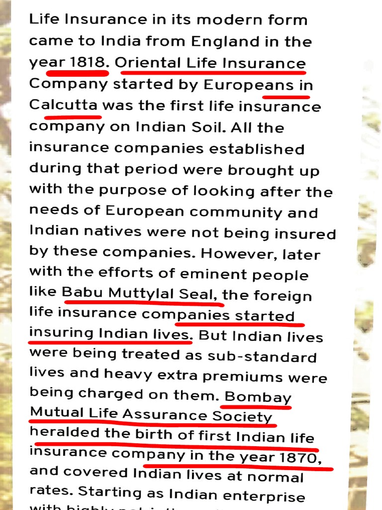 LIC History Notes | Download Free PDF | Insurance | Life Insurance