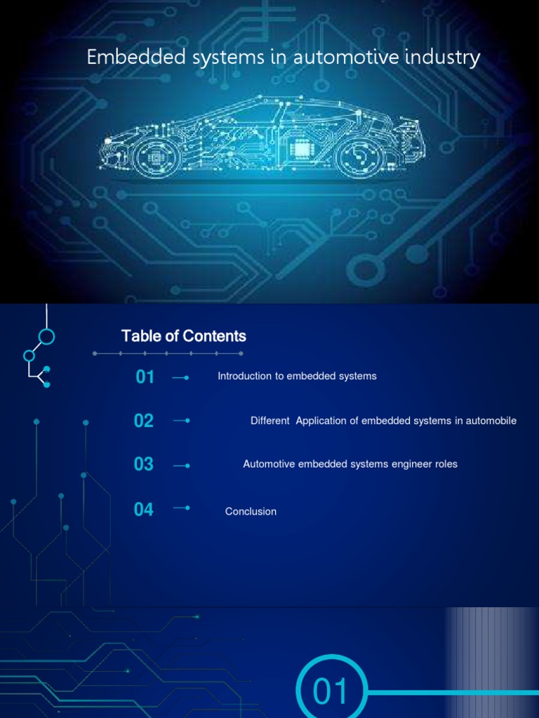 Embedded Systems in Automotive Industry | PDF | Embedded System | Microcontroller