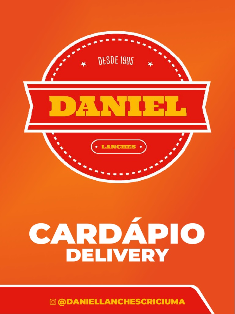 Cardápio de Lanches Daniel Criciúma | PDF | Hambúrgueres | Culinária ...