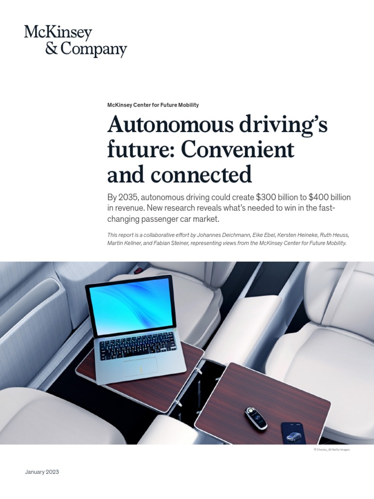 Autonomous Drivings Future Convenient and Connected Final | PDF