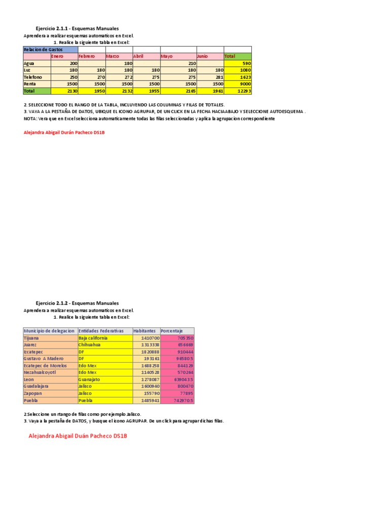 Tercer Ejercicio 3 | PDF