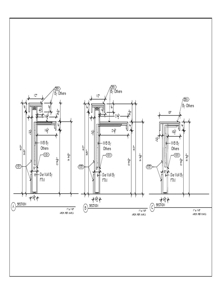 Millwork Drawing | PDF | Domestic Implements | Plumbing