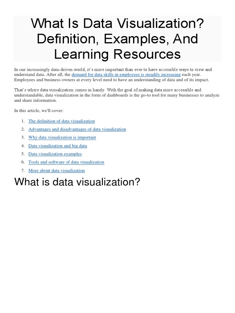 Data Visualization Pdf