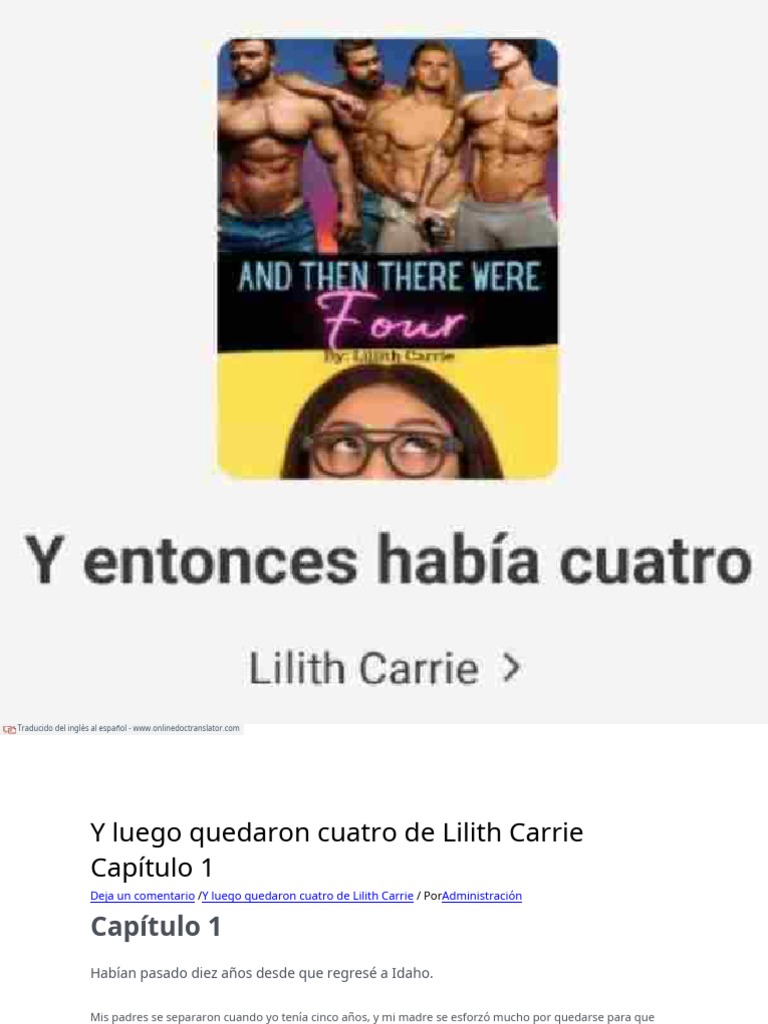 Y Entonces Había Cuatro | PDF