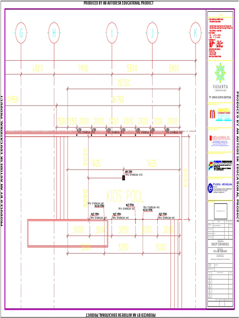 Pipa Sparing Kolam Anak | PDF