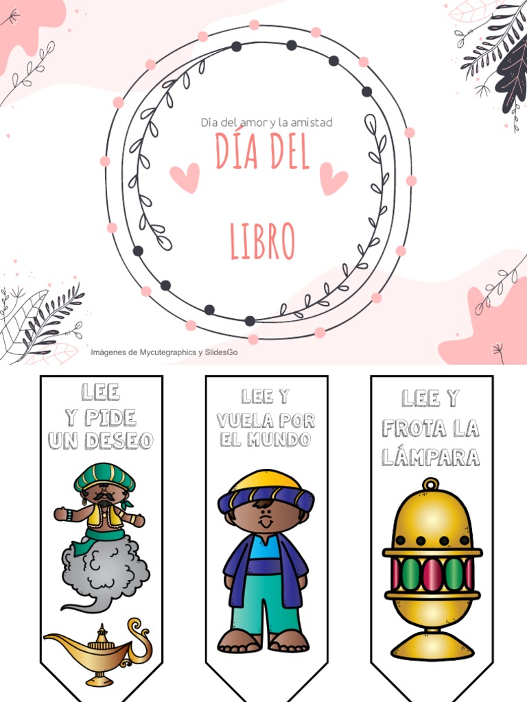 Preciosos Marcapaginas CUENTOS Especial DÍA DEL LIBRO 2022 | PDF ...