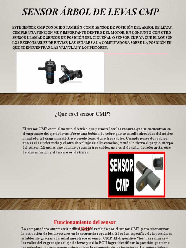 Presentación de Sensor CMP | PDF