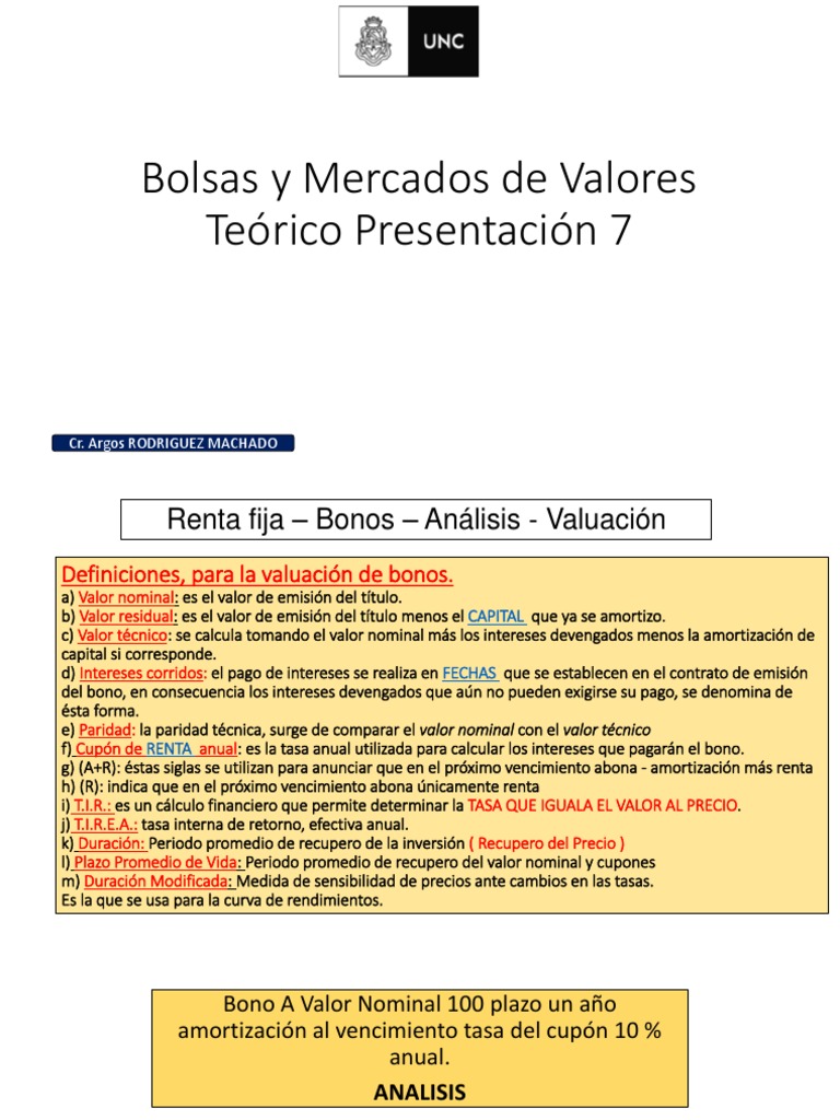 Presentación Bolsas 7 Def 2023 | PDF | Bolsa | Vix