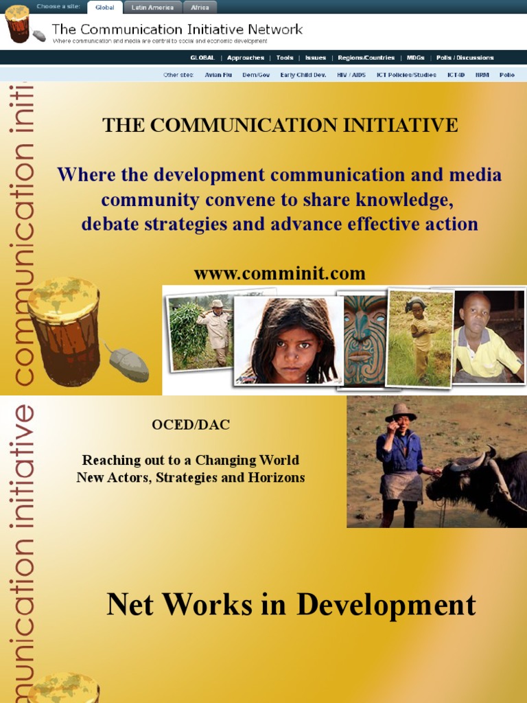 The Communication Initiative | PDF | Communication | Governance