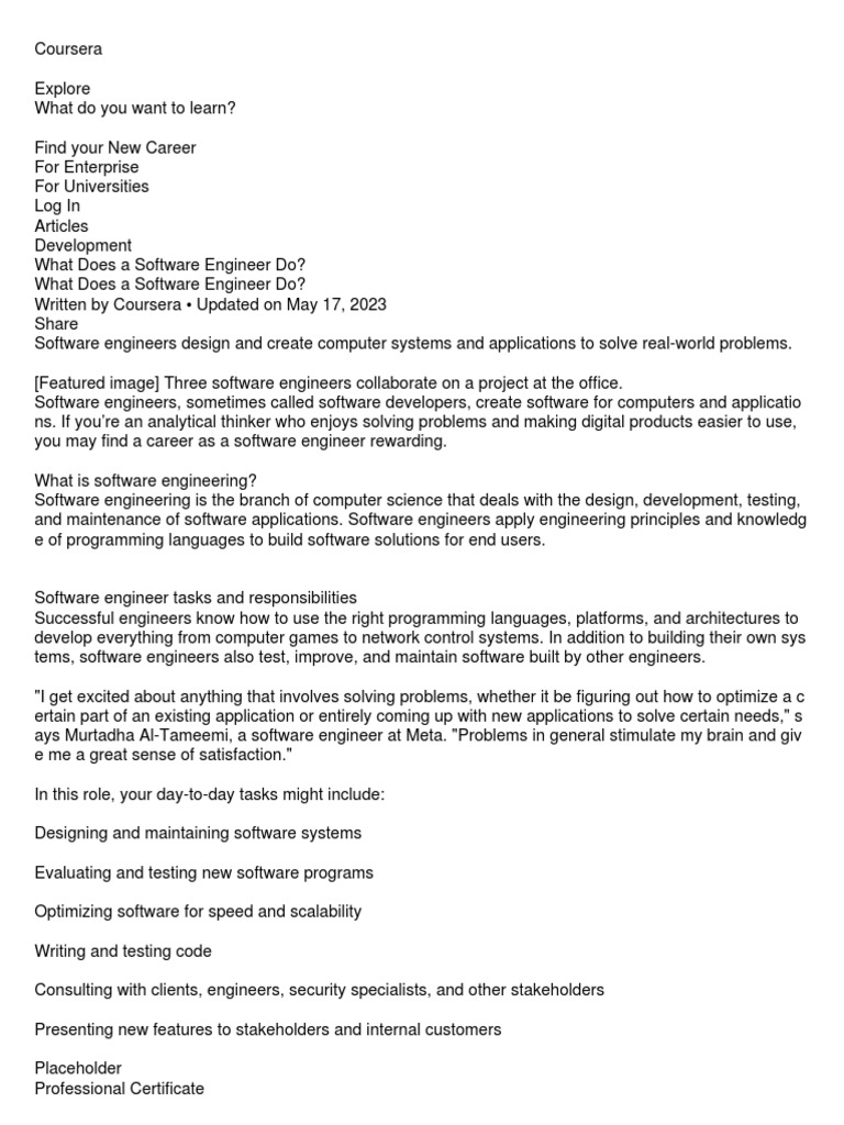 Software Engineering | PDF | Cloud Computing | Application Software