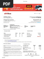 Bus Ticket Format in Excel | PDF | Finance & Money Management | Business