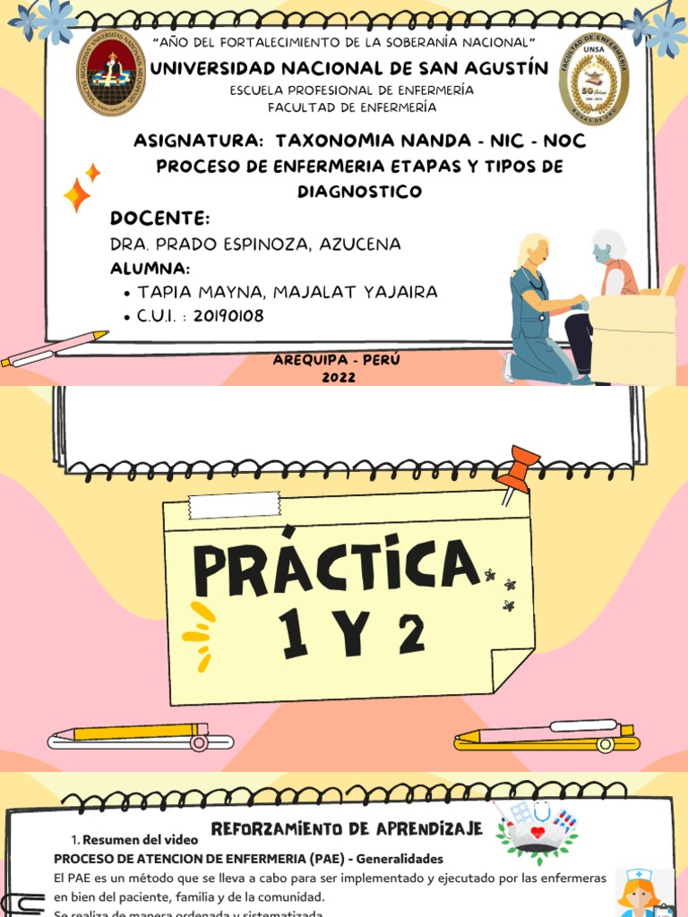 Práctica 1 y 2 - Taxonomía | PDF