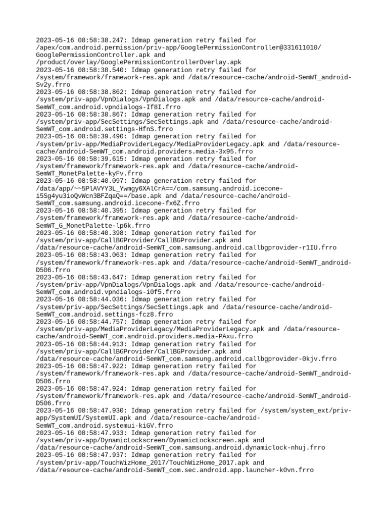 Lom Log | PDF | Android (Operating System) | Mobile App