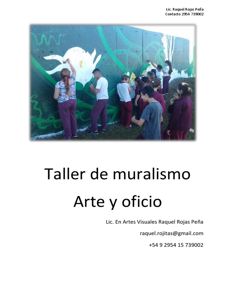 Taller de Murales Básico 2 Dias | PDF