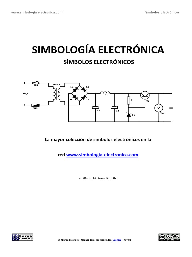 Simbologia Electronica | Descargar gratis PDF | Inductor | Antena (Radio)