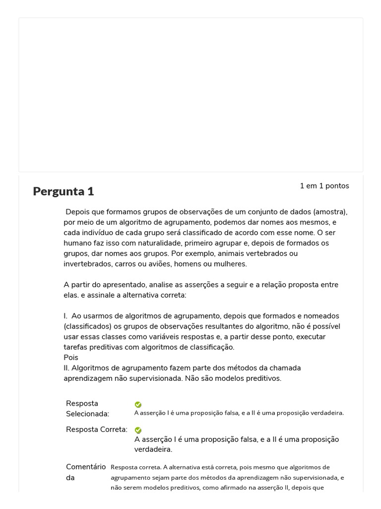 Estatística Aplicada Ao Data Science Atividade 4 (A4) | PDF