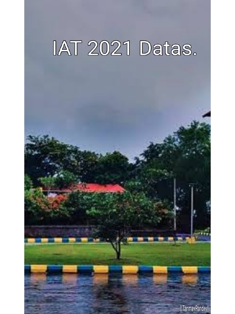 IAT 2021 2020 Updated | PDF | Science | Science And Technology