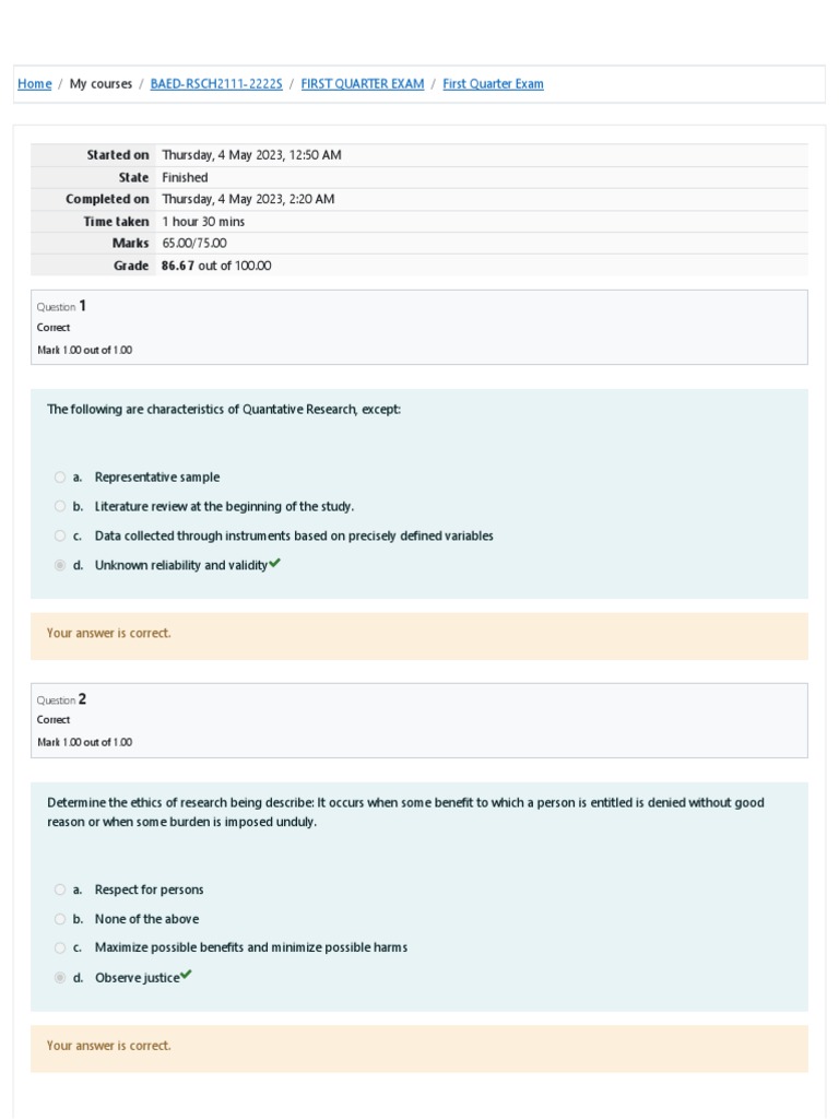 Research Pratical Research 1 Answers | PDF | Qualitative Research | Data