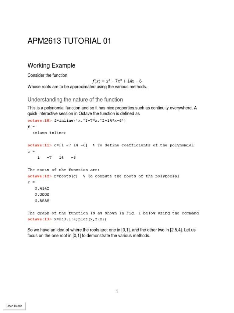 Apm2613 Tutorial 01 2022 Download Free Pdf Mathematical Objects Algorithms And Data Structures