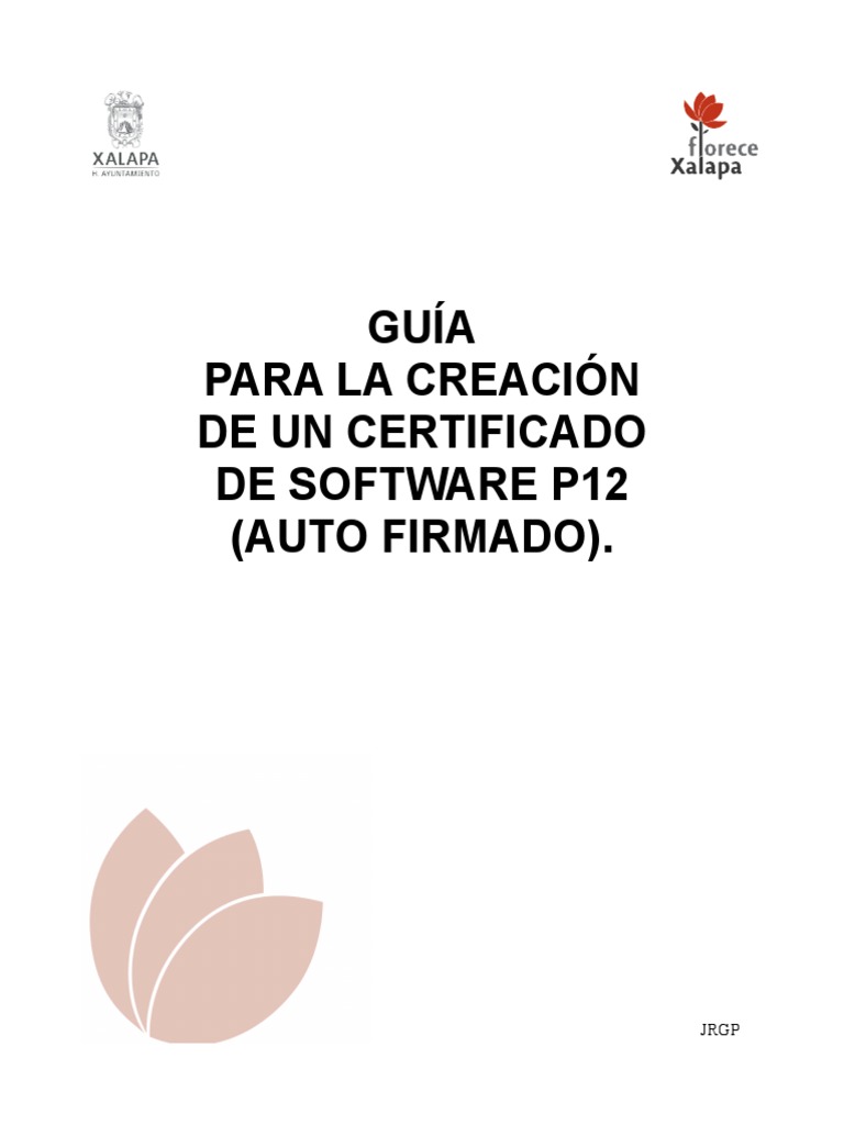 Guía Generar Certificados Autofirmados | PDF